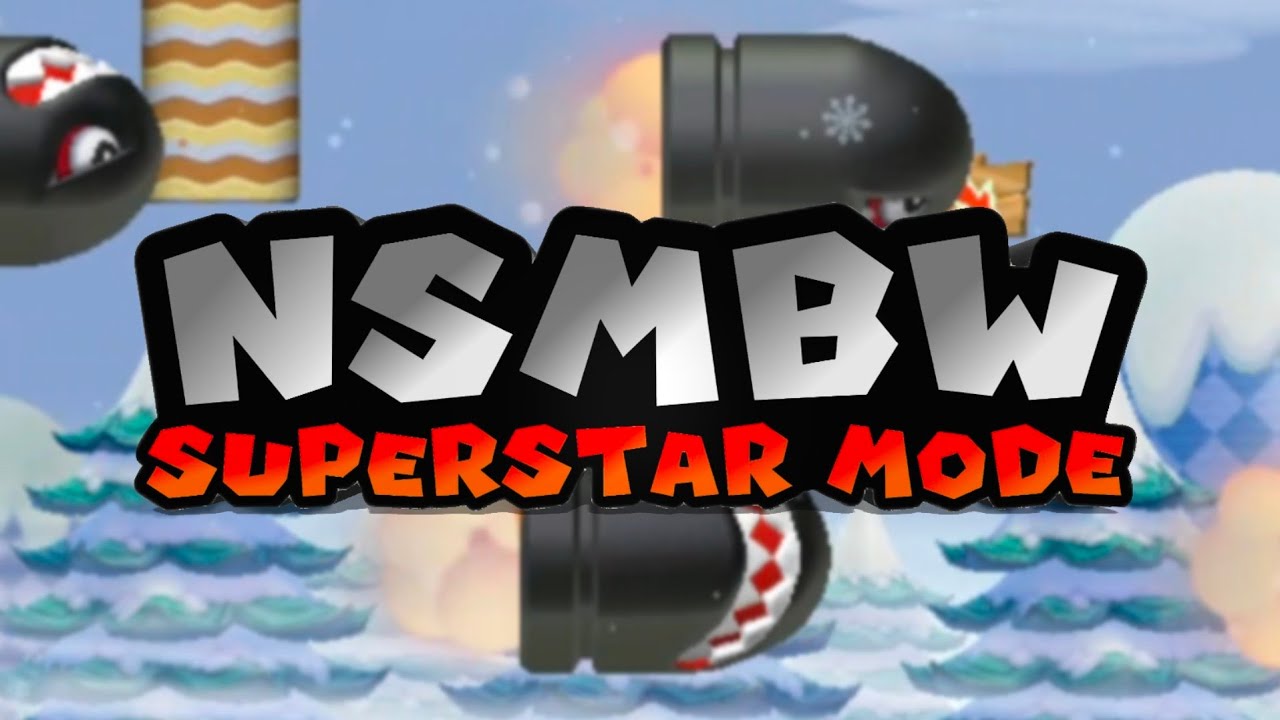 NSMBW Superstar Mode: Scrapped 3-2 - YouTube