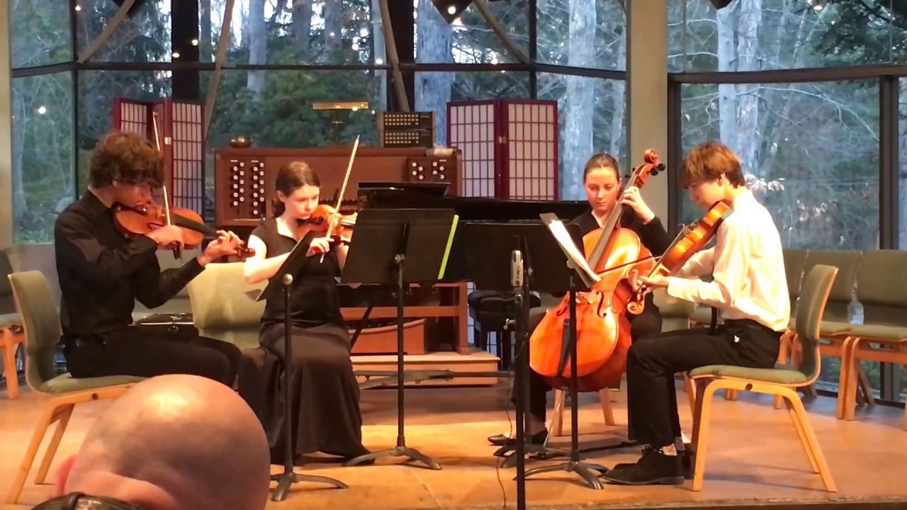 QuEAK Quartet - Haydn Quartet Op 9 No 3 in G Major - YouTube