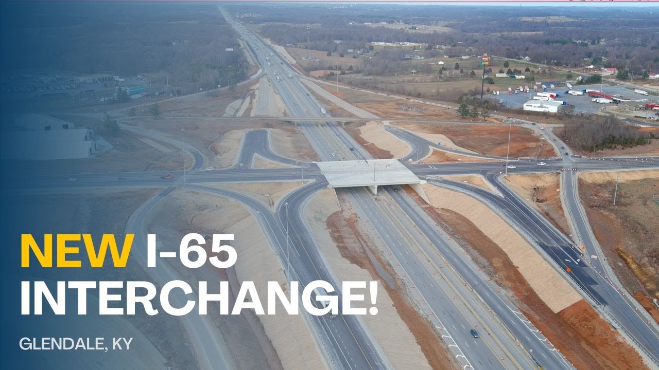 New I-65 Interchange in Glendale - YouTube