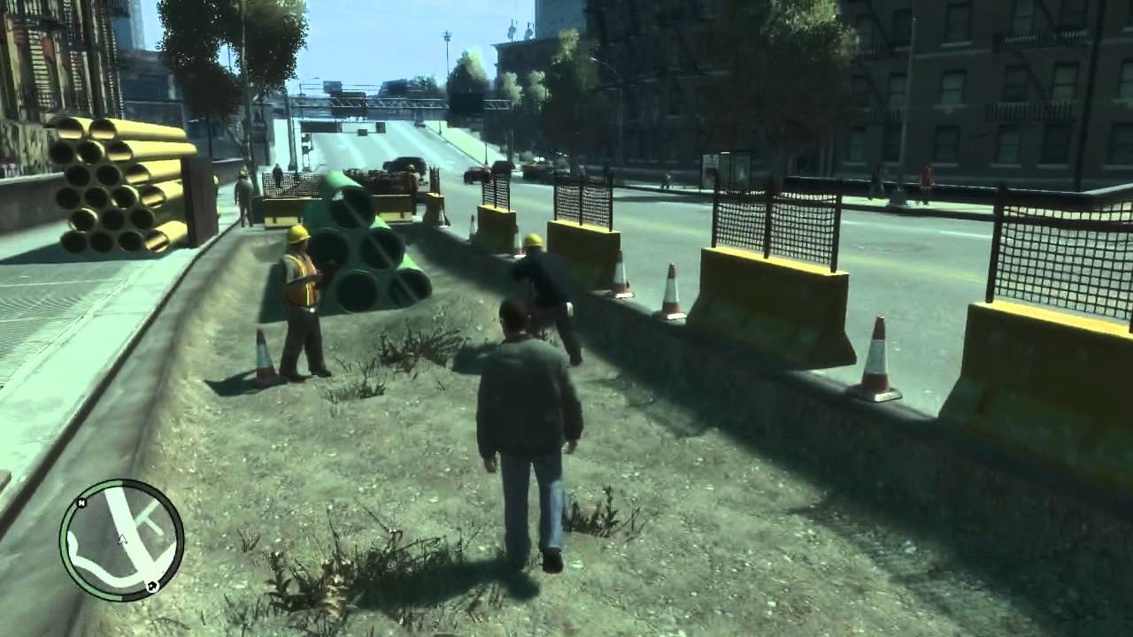 Hot Dogs And Construction Workers (GTA 4 )-- MaximusBlack - YouTube