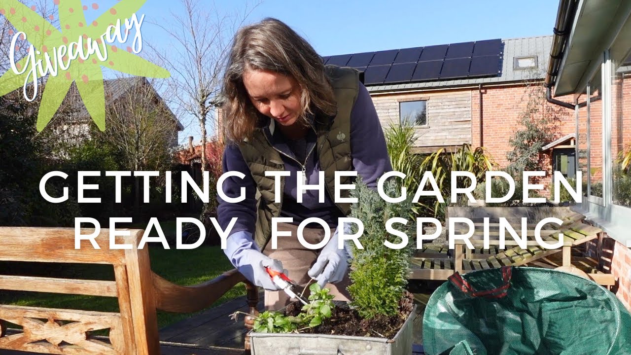Pretty Spring Planting, Shredding To Make Pathways, Homemade Body Scrub ...