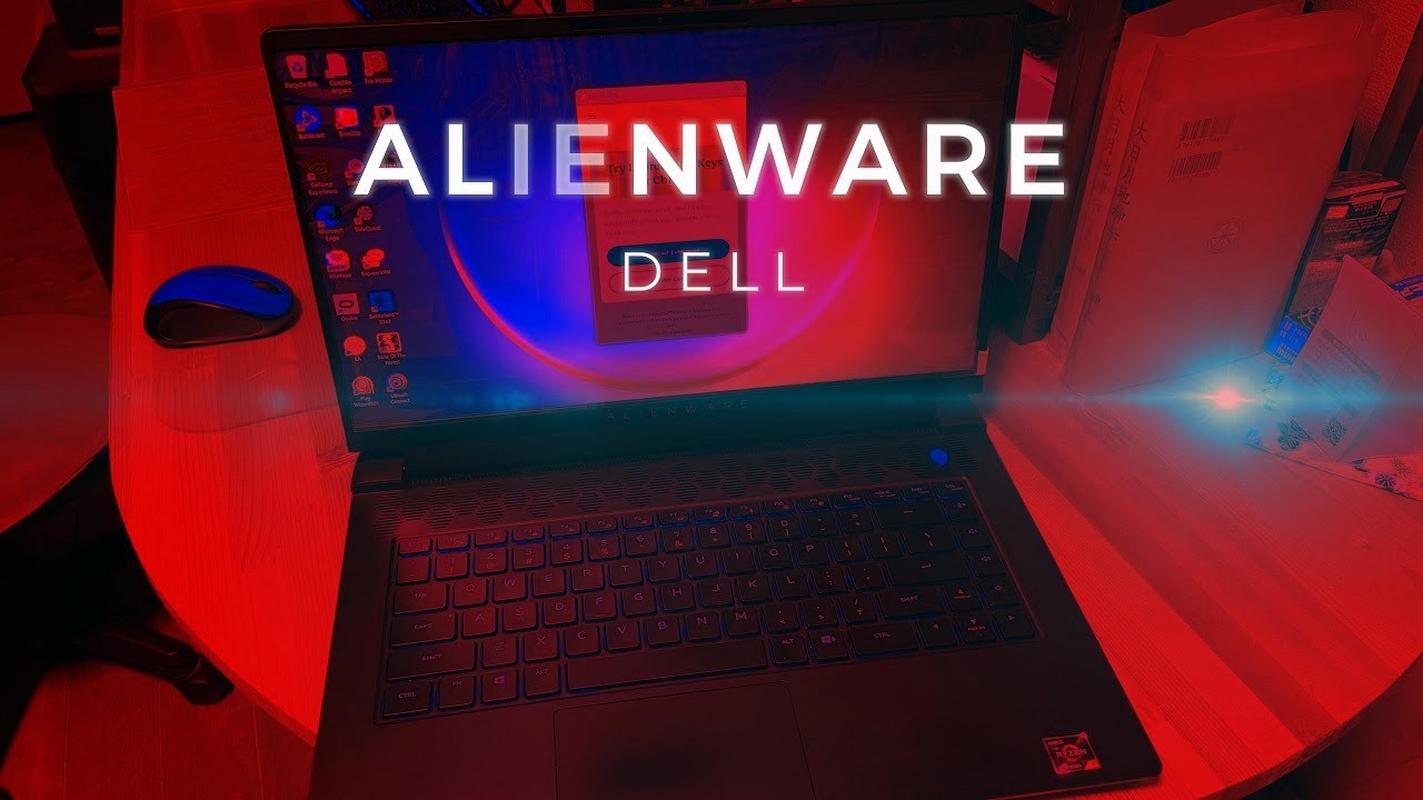 【vlog No.259】DELL ALIENWARE RYZEN Edition R5 P109F002 液晶交換 - YouTube