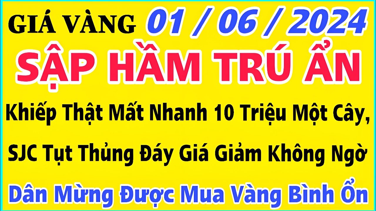 Giá vàng hôm nay 9999 ngày 1/6/2024 | GIÁ VÀNG MỚI NHẤT || Xem bảng giá ...