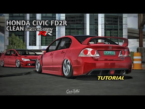 How to make Honda Civic FD2RR Mugen RR in Car Parking Multiplayer ...