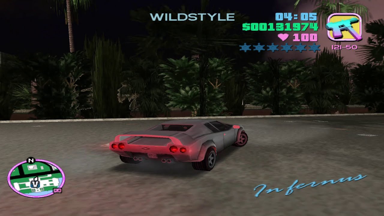 Grand Theft Auto Vice City Infernus - YouTube
