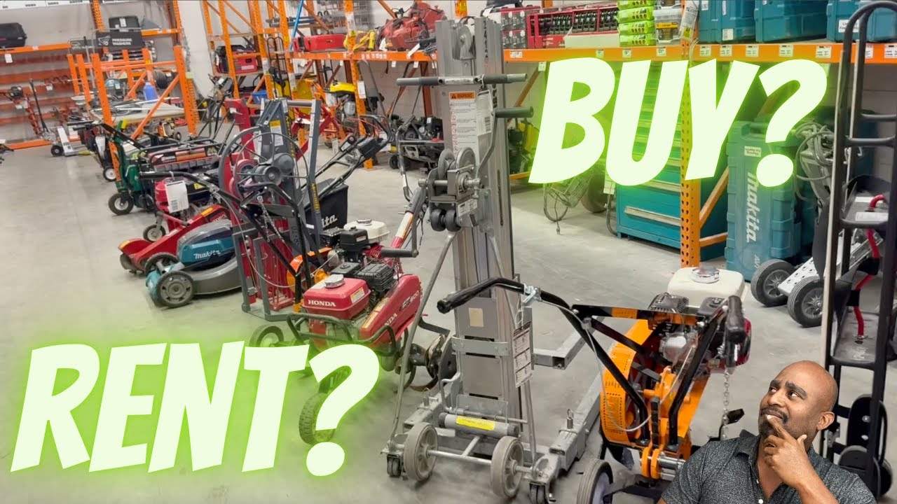 WHY YOU SHOULD RENT TOOLS INSTEAD OF BUYING THEM - YouTube