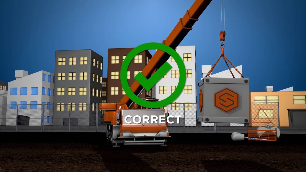 Boom Deflection Shock Loading Sims Crane Minute - YouTube