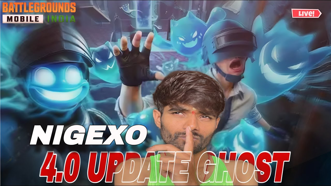 Bgmi ghost companion 4.0 update soon | Nigexo gaming - YouTube