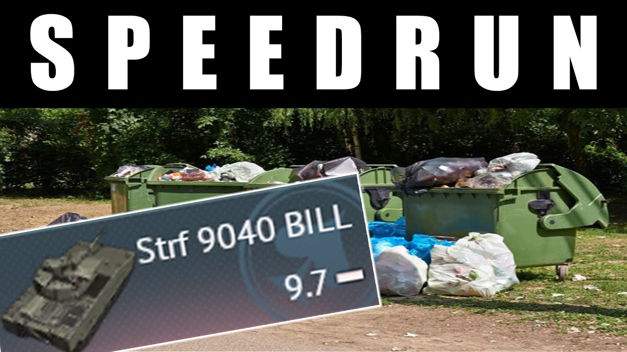 Strf 9040 BILL in 30 SECONDS - SPEEDRUN War Thunder - YouTube