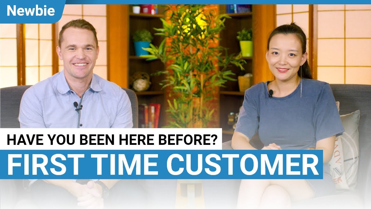 First Time Customer | Newbie Lesson (v) | Trad. Characters - YouTube