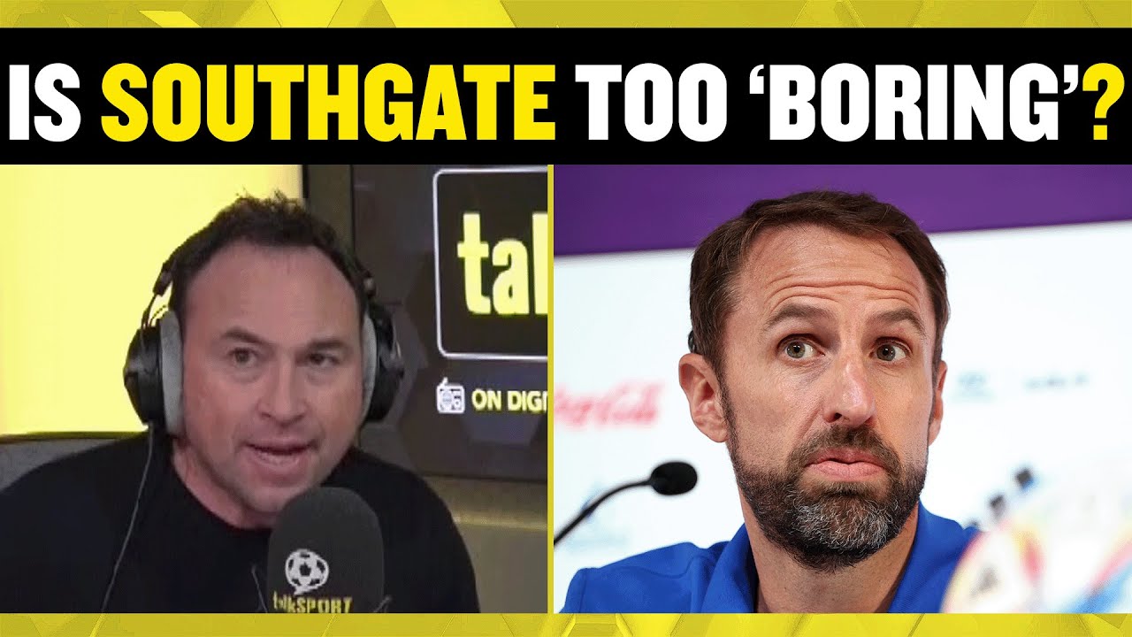 Jason Cundy defends Southgate as he's accused of being 'boring' after ...
