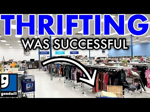 THRIFT STORE SHOPPING + THRIFT HAUL • THRIFTING GOODWILL FOR HOME DECOR ...