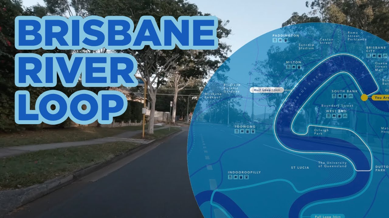 The relaxing Brisbane River Loop - Brisbane Bike Rides - YouTube
