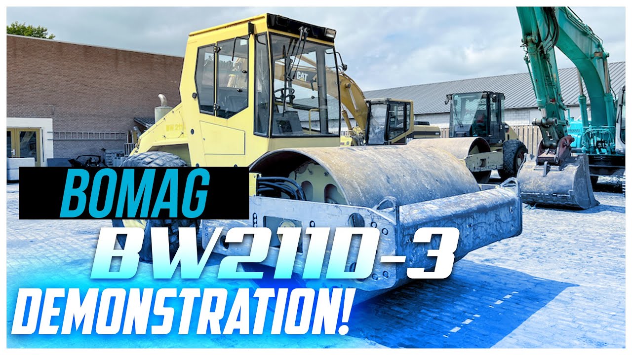 Bomag BW211D 3 2003 demonstration - YouTube