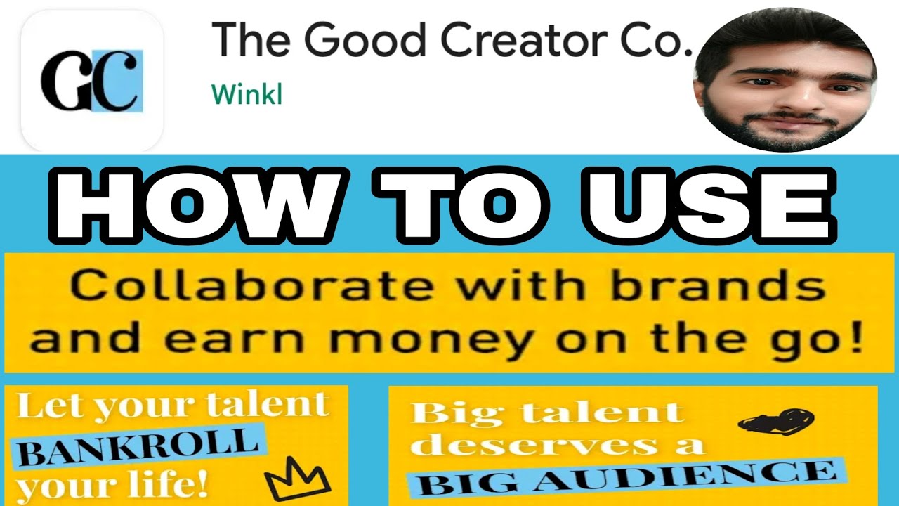 How to use THE GOOD CREATOR CO. app | the good creator app kaise use ...