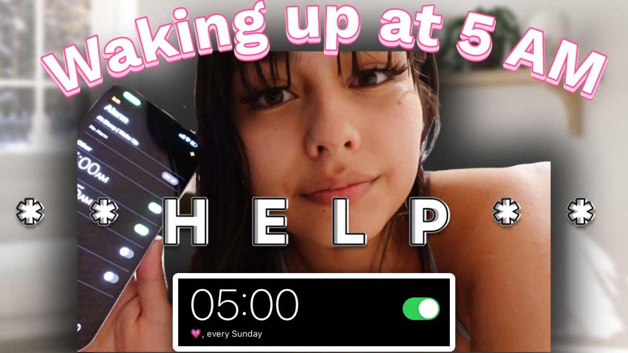 WAKING UP AT 5 AM// was it worth it???? - YouTube