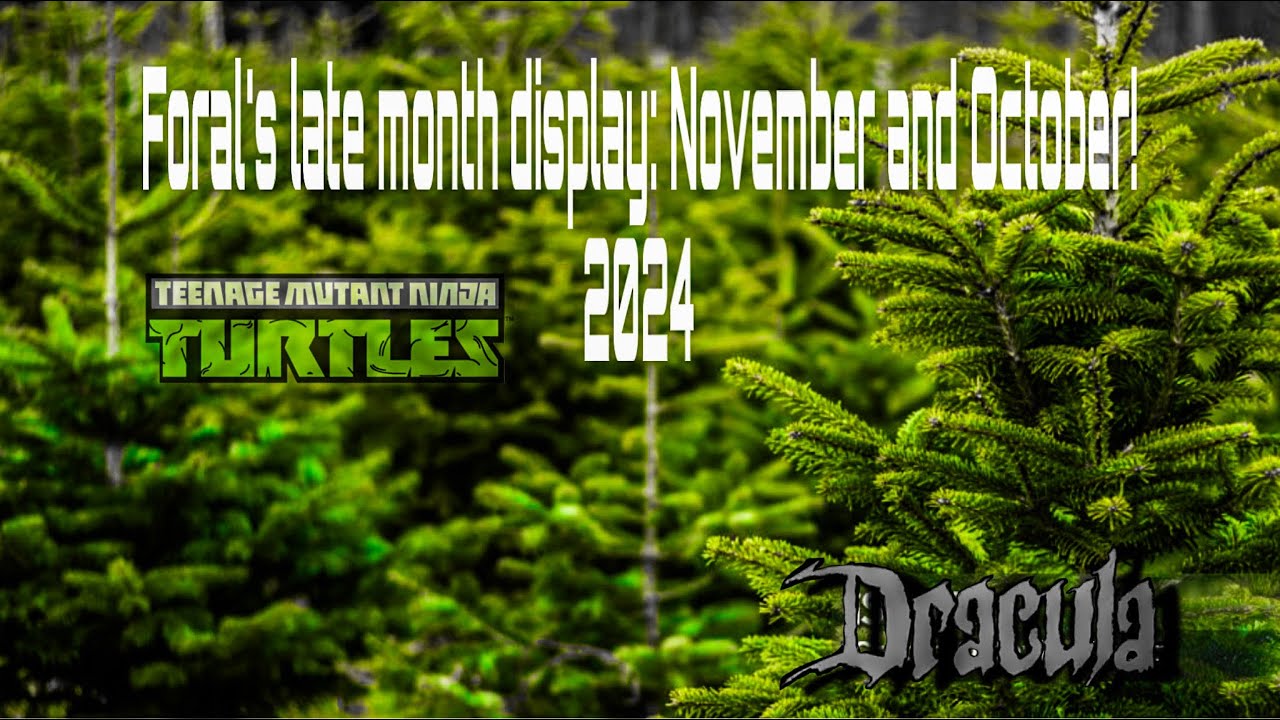 foral's late month display!: November and October finds - YouTube