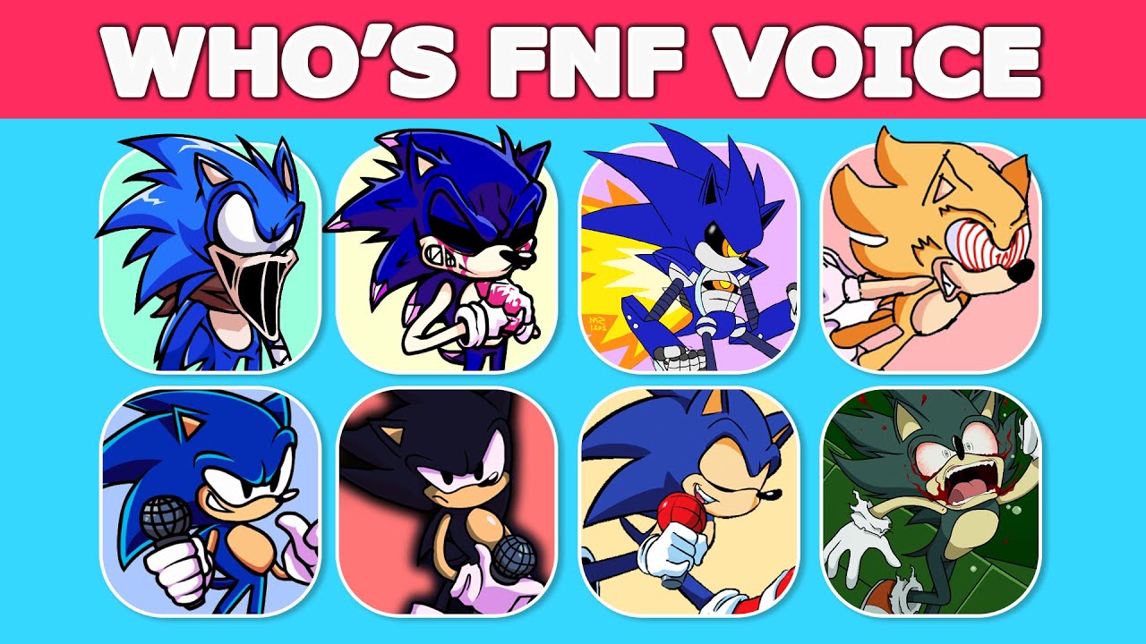 Guess Character by Their VOICE | Sonic.EXE, Metal Sonic, Pibby Sonic ...