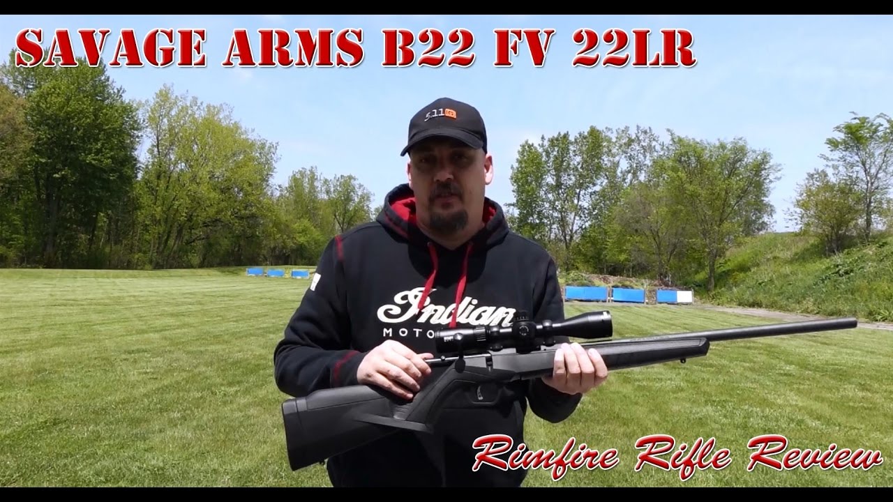 Savage Arms B22 FV 22LR Rimfire Rifle Review - YouTube