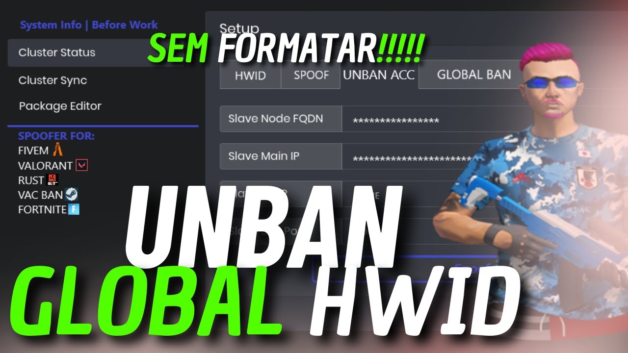 COMO TIRAR BAN DO FIVEM E QUALQUER JOGO! - SEM FORMATAR O PC - YouTube