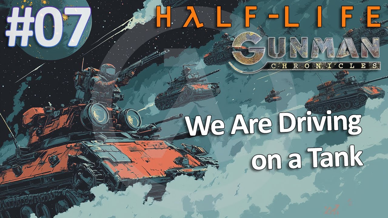 Half-Life Classic - Gunman Chronicles MOD 🩶🩶 | YAY We Are Driving on a ...