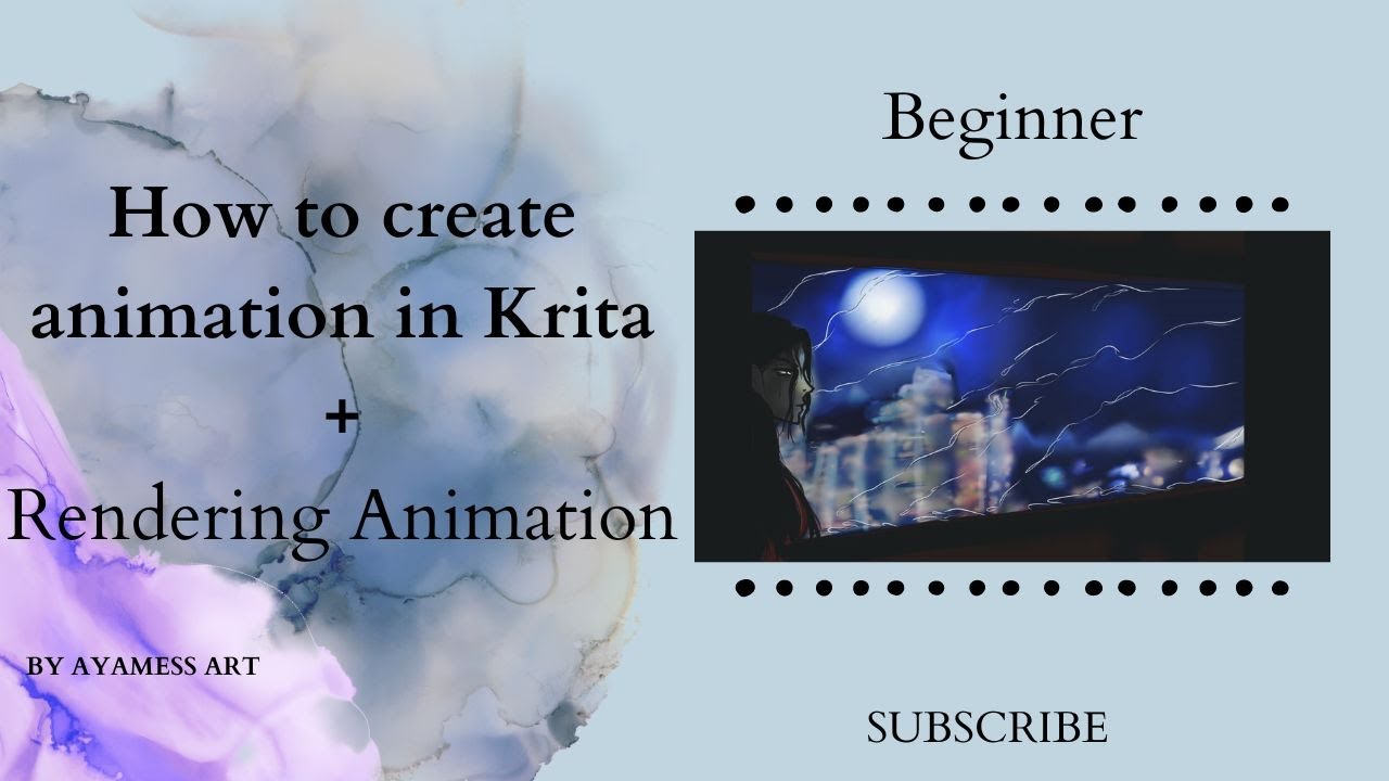 [BEGINNER] How to create an animation in Krita 2023 + Rendering ...