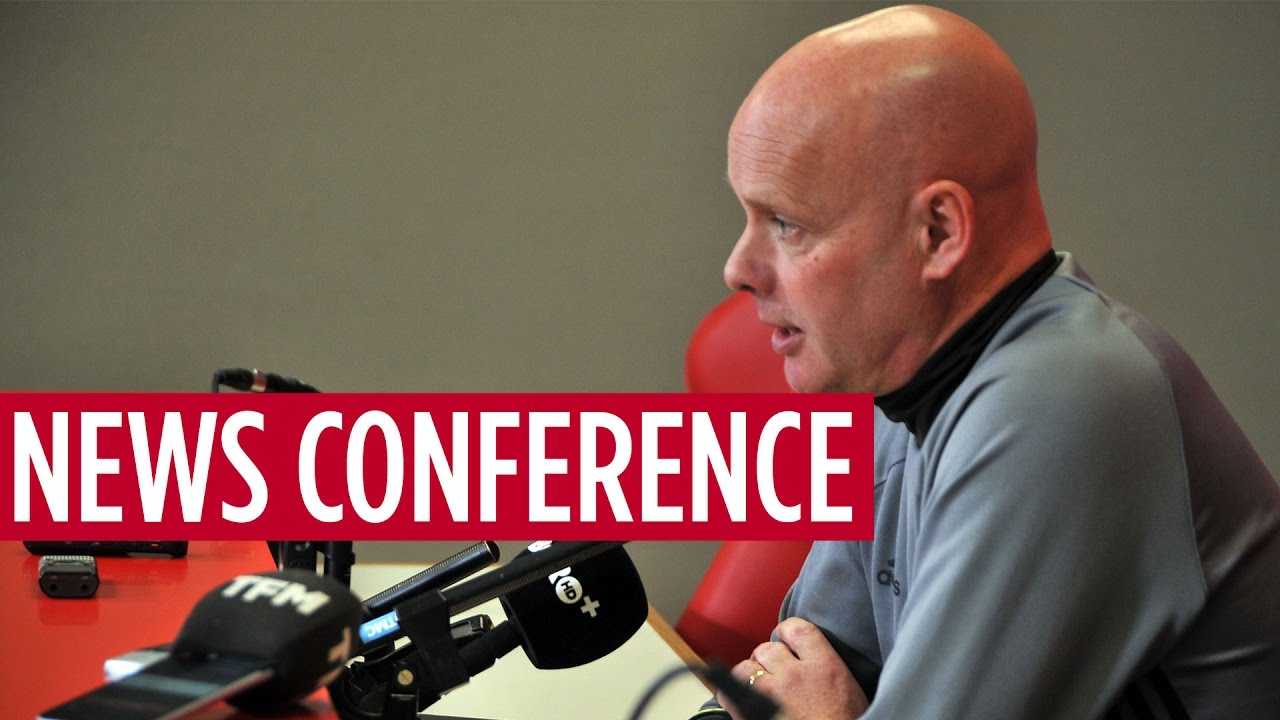 NEWS CONFERENCE | Steve Agnew on Burnley - YouTube