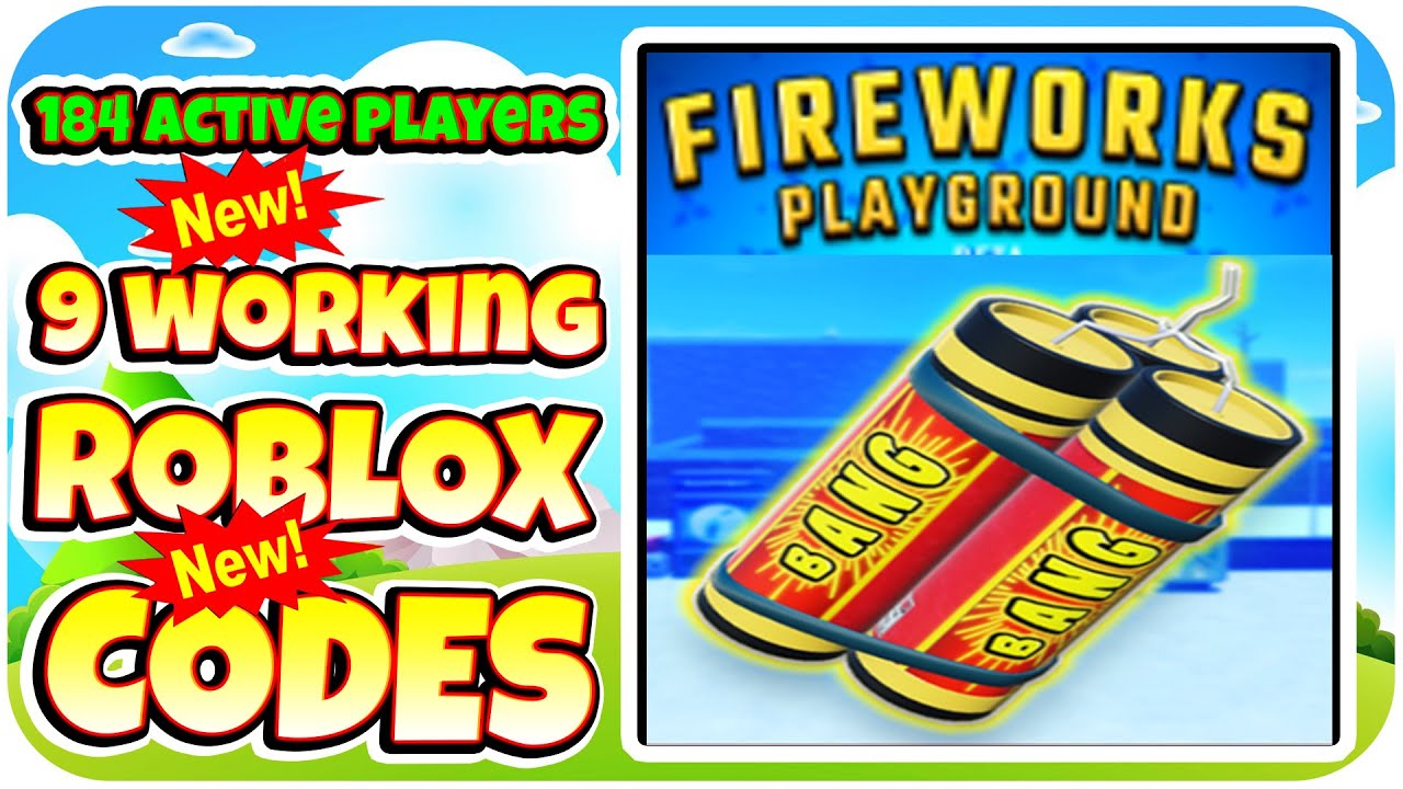 NEW CODES 🎙Fireworks Playground [BETA] By Pseudo Studio, Roblox GAME ...