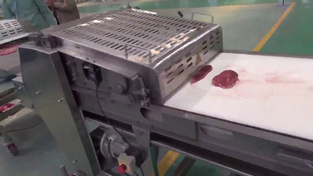 Meat Flattening Machine 600 mm - CM Machine Services Ltd. - YouTube
