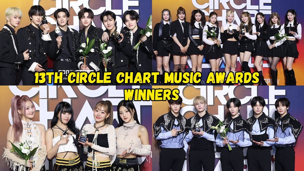 13th Circle Chart Music Awards 2024 Winners - YouTube