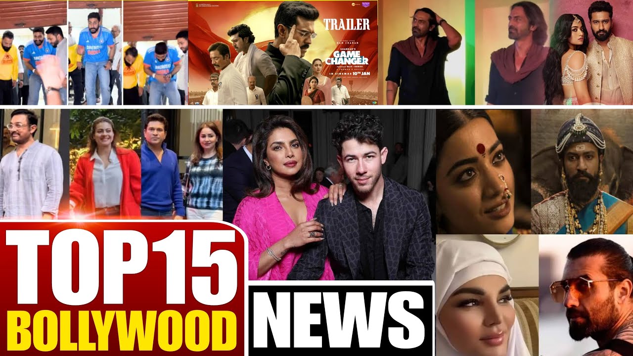 Top 15 Bollywood News: Latest Updates You Can’t Miss! 🎬🔥 - YouTube