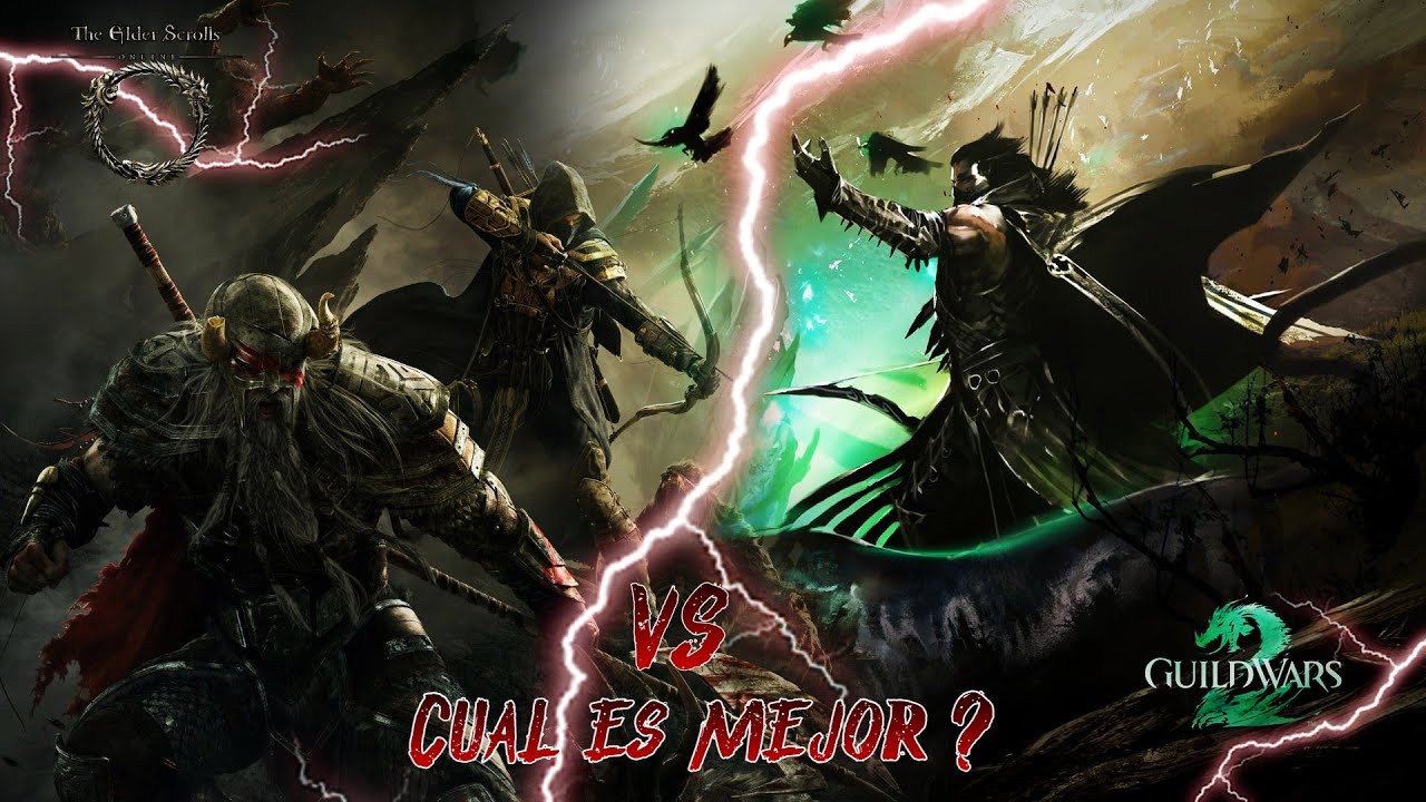 GUILD WARS 2 VS THE ELDER SCROLLS ONLINE , CUAL ES MEJOR PARA TI - YouTube