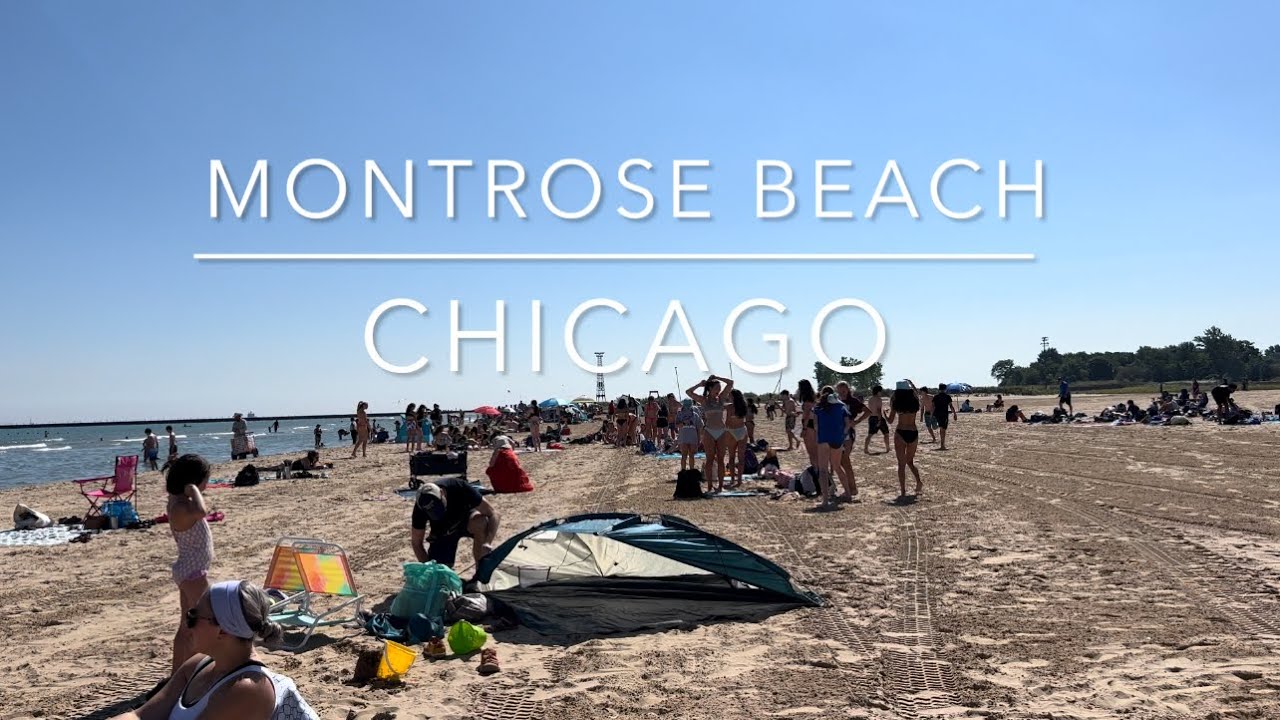 [4K] Downtown Chicago, IL US - Montrose Beach - YouTube