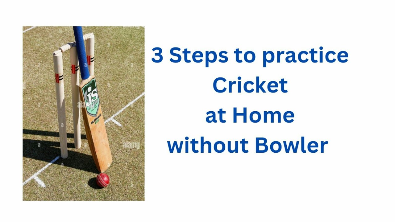 Practice Cricket at Home - YouTube