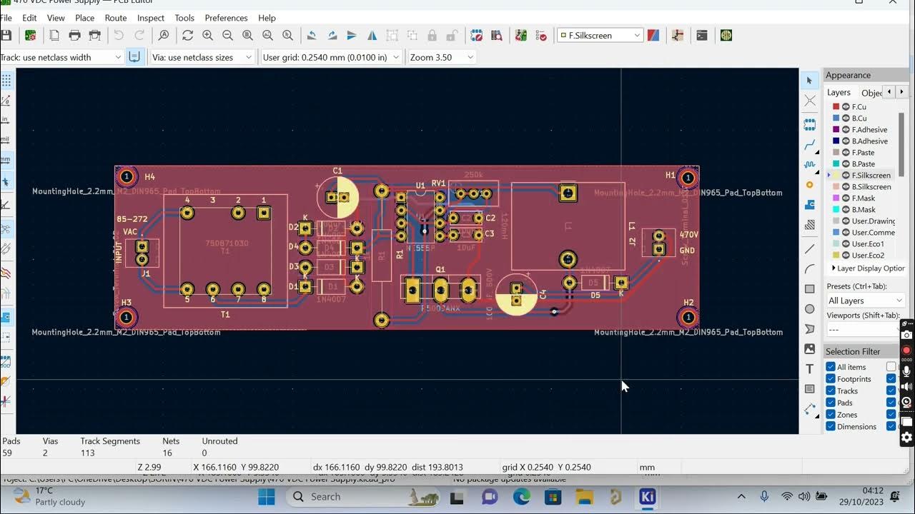 How to Convert KICAD Pick and Place File/ CPL/ Footprint Position to JLCPCB - YouTube