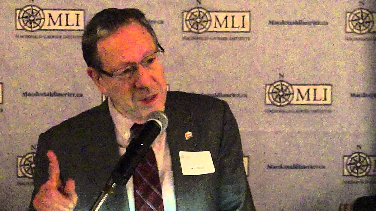 Former Justice Minister Irwin Cotler speaks at the MLI Soirée - YouTube