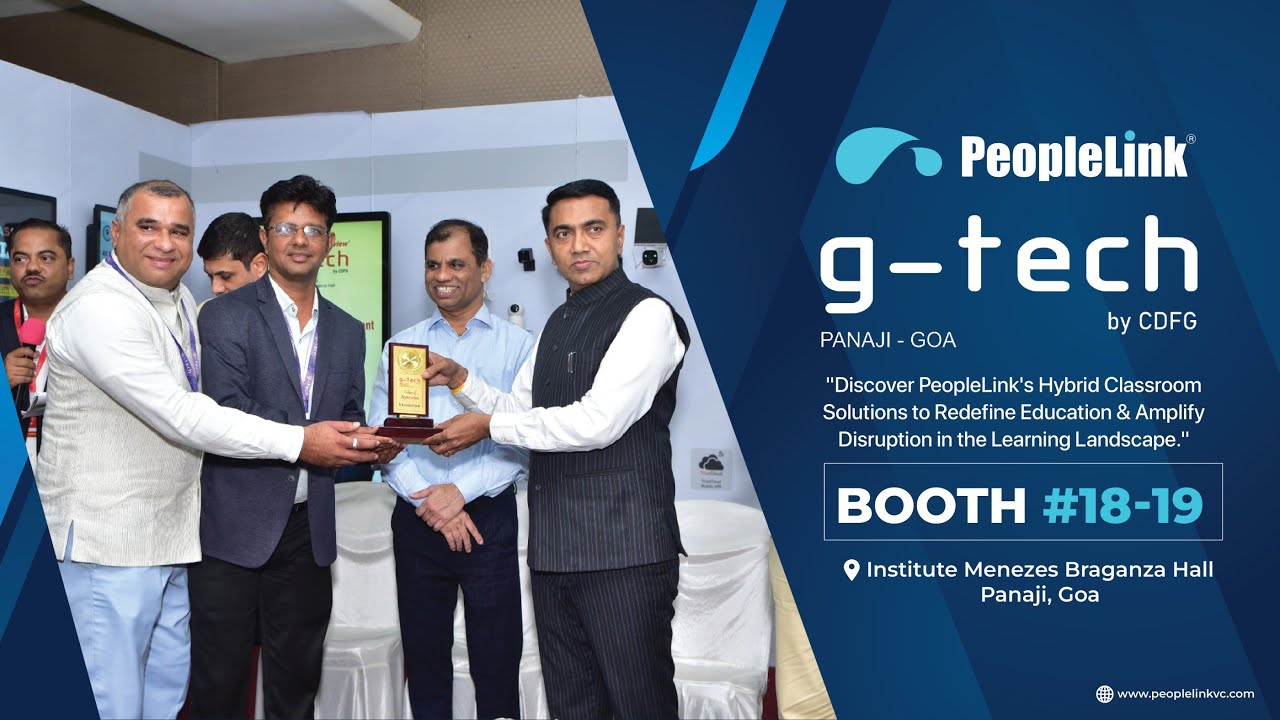 PeopleLink at GTech'23 in Goa, India - Explore The Future Of Ed-Tech ...