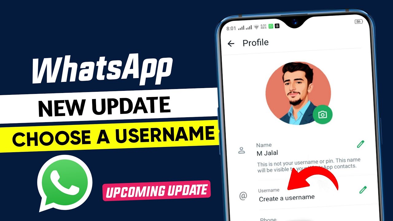 WhatsApp choose a username || How to set username on Whatsapp ...