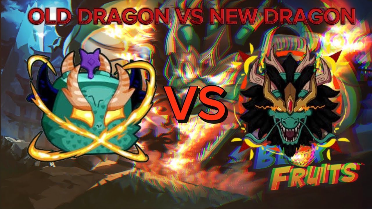 CLASSIC DRAGON VS REWORKED NEW DRAGON IN BLOX FRUIT - YouTube