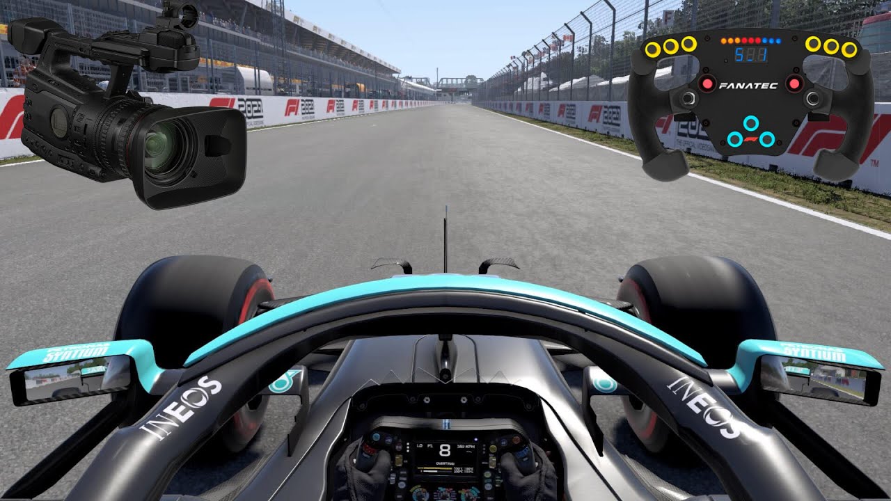 F1 2021 Camera & Wheel Settings - YouTube