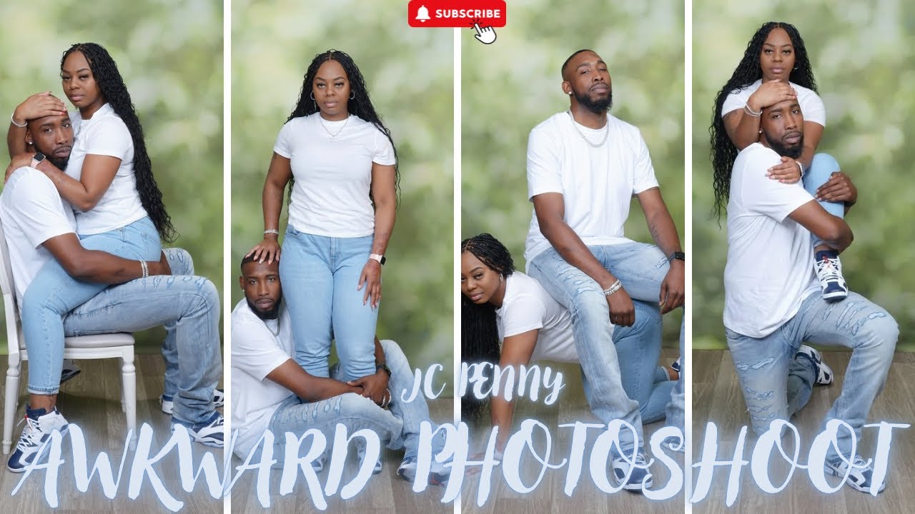 Behind The Scene Of Our JC Penny Awkward PhotoShoot | Watch Until The ...