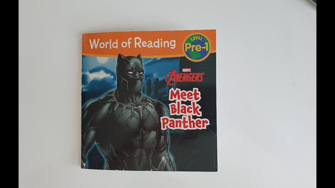 World of Reading (Pre-1) Meet Black Panther - YouTube