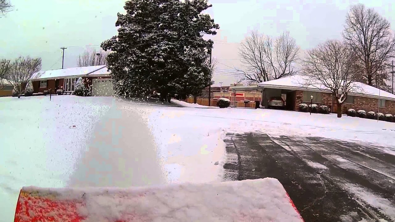 MAJOR LEAGUE MOWING..Ariens Power Brush 28..Snow Removal.. - YouTube