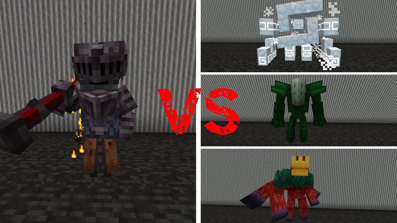 Nether Warlord vs. Strong Bosses (1.20.1) Part 2/Finale | Minecraft Mob ...