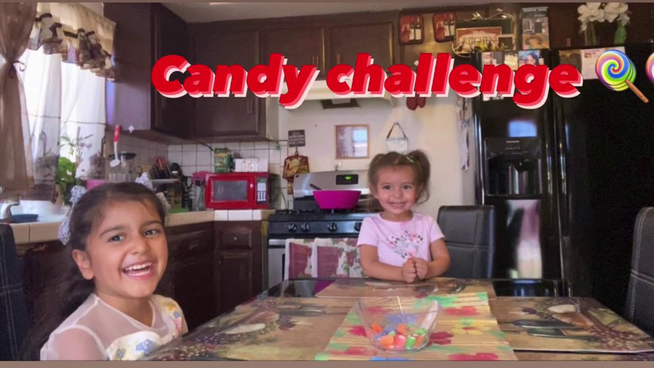 CANDY CHALLENGE 🍭🍭 - YouTube