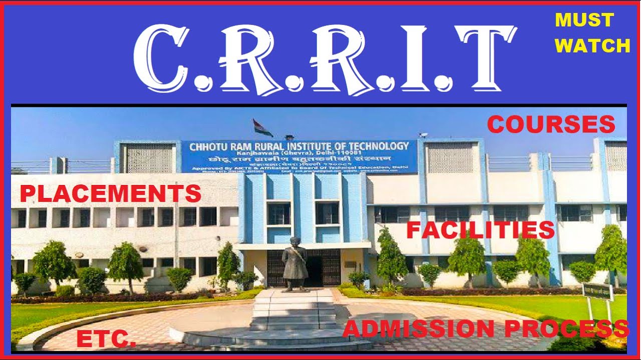 Chhotu Ram Rural Institute Of Technology|Crrit Delhi |Delhi Polytechnic ...