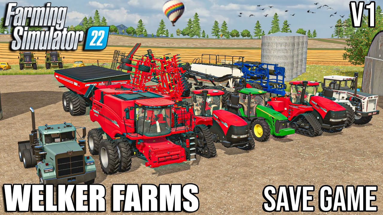 WELKERS Farms SAVE GAME - V1 | DOWNLOAD LINK | Farming Simulator 22 ...