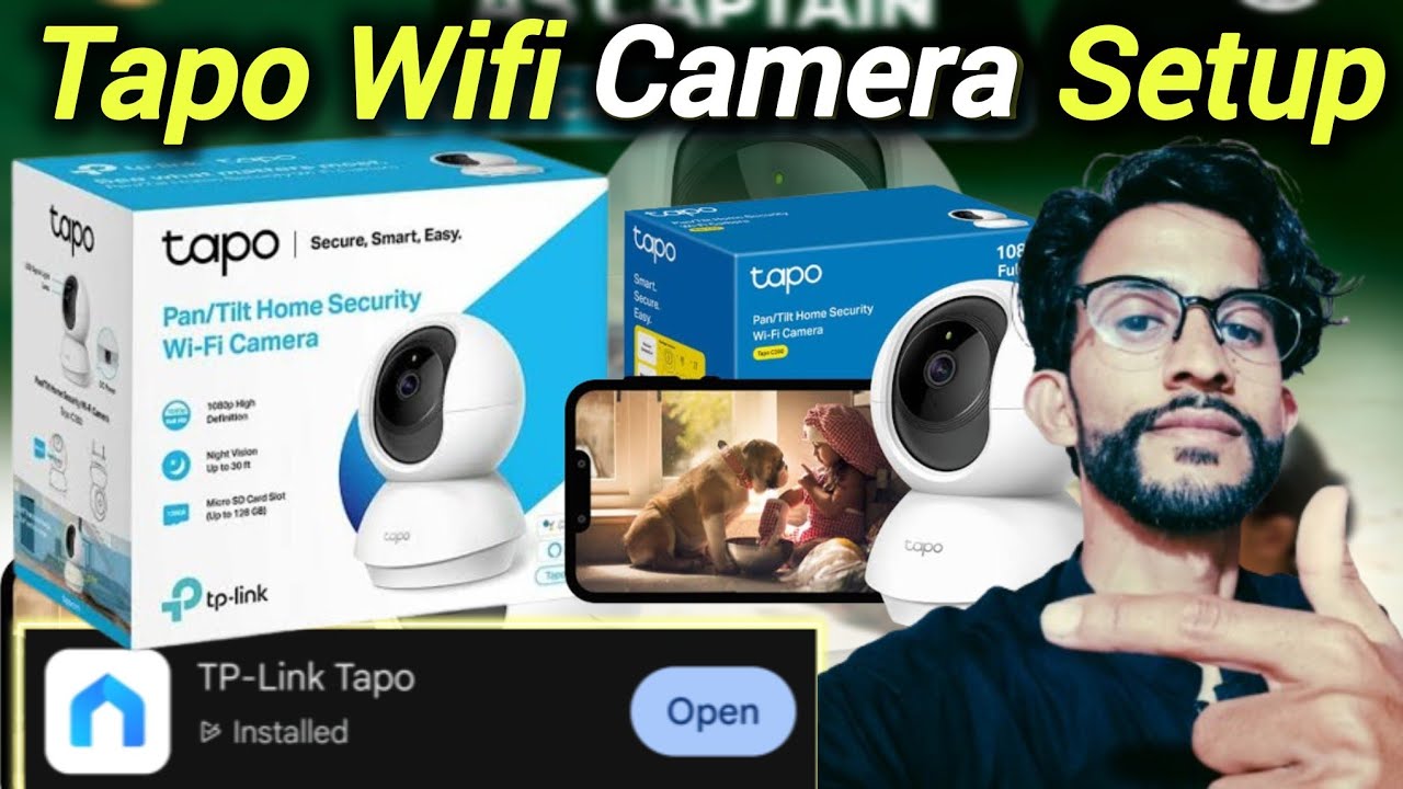 How To Connect Tp Link Tapo C200 | Tapo C200 Wifi Camera Setup" - YouTube