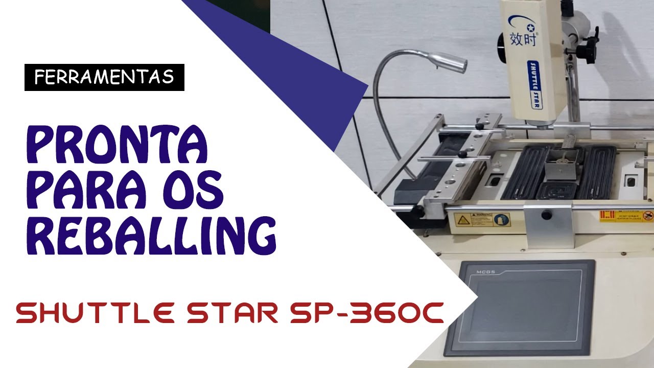 SHUTTLE STAR SP-360C - DEMOROU MAIS ESTÁ PRONTA - YouTube