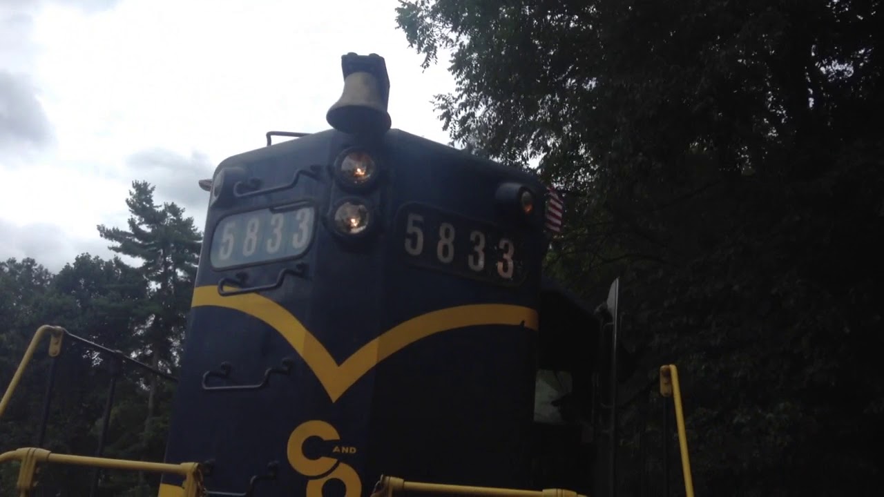 C&O GP7 #5833 K5LLA Horn - YouTube